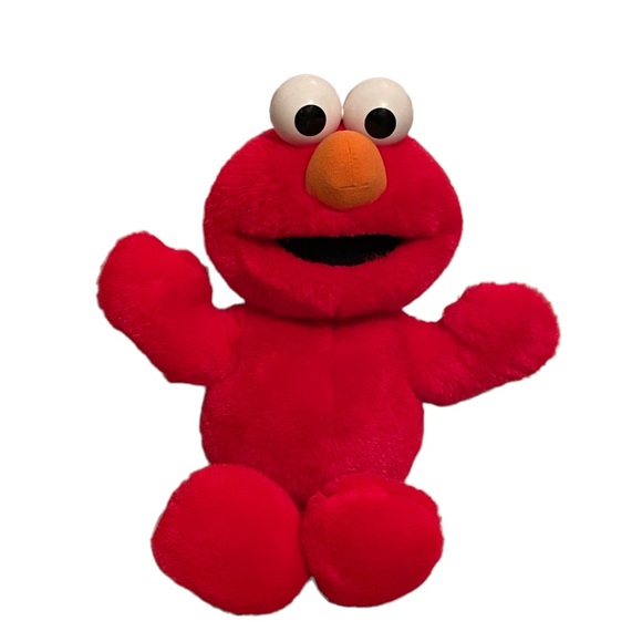 Toys | Talking Elmo Plush Stuffed Toy 1995 Tyco Sesame Street | Poshmark